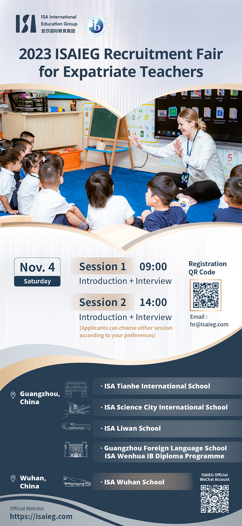 Current Vacancies - ISA International Education Group